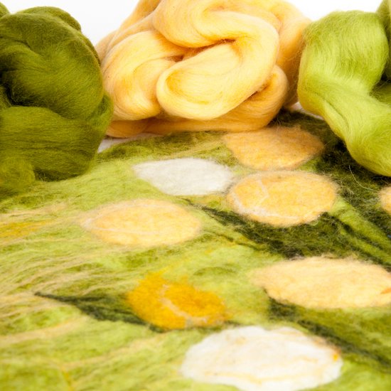 Lontwol – 100 gram – Biologisch – 40 kleuren | Spring Green | bol