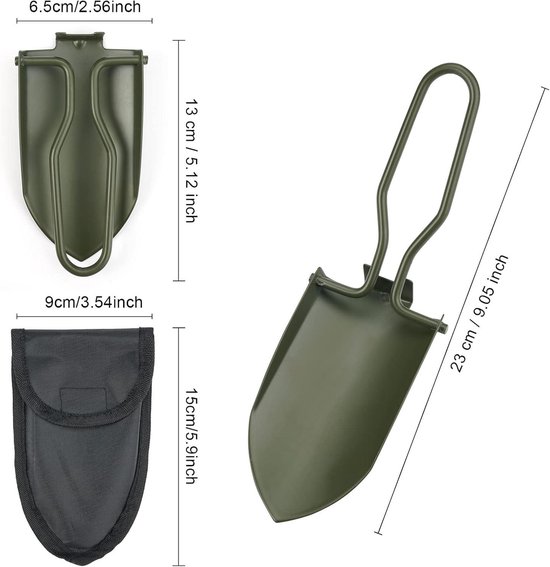 Allecto Plus - Inklapbare Kleine Vouwschep van Roestvrij Staal voor ...