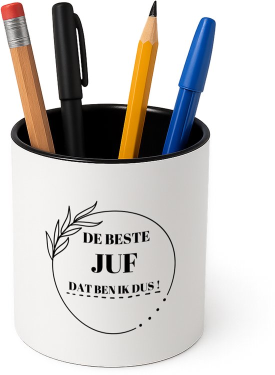 Hacebo® - beste juf dat ben ik dus Pennenbakje - Juf - leraressen ...