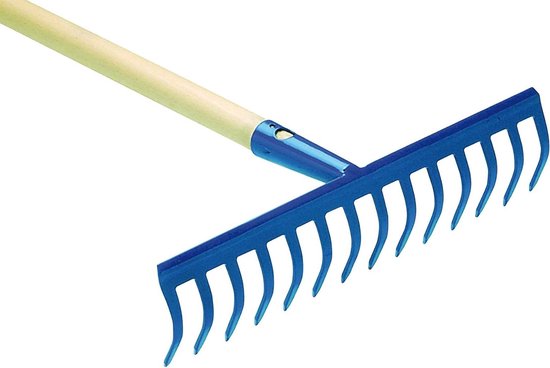 Rake with Handle 120 cm 14 Teeth - Handy HA2028 | bol