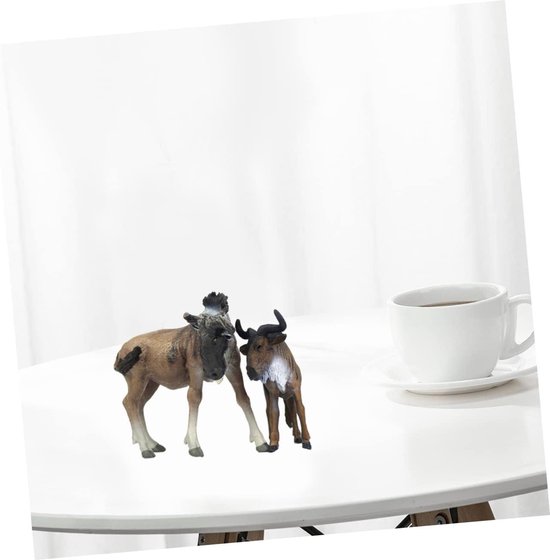 Afrikaanse Gnus Model Huis Decoratie Kinderen Wilde Dieren Geïmiteerde ...