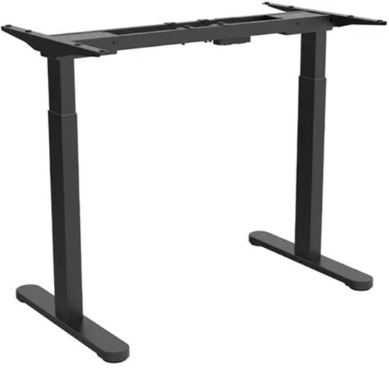 Zit-sta Bureau Frame Zwart Dubbele Motor | bol