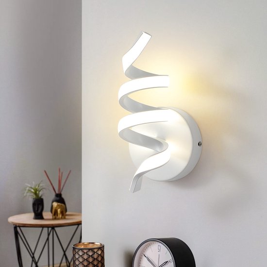 NETTLIFE Wandlamp LED - Wit - 3000K Warm wit Licht - Binnen ...