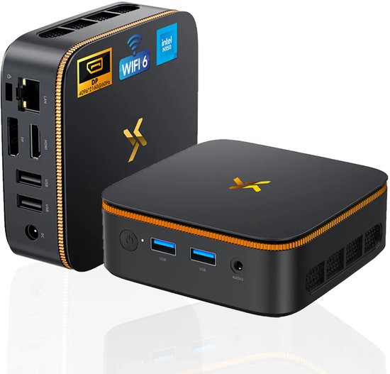 Huidun H50 Mini PC - Intel Twin lake N150 (Up to 3.6 GHz) - 16GB DDR4 ...