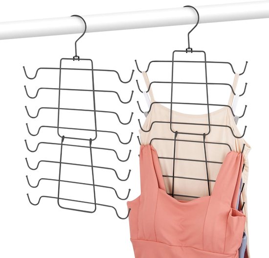 Ruimtebesparende Kledinghanger - ledinghangers - Kapstok - BH-hangers ...