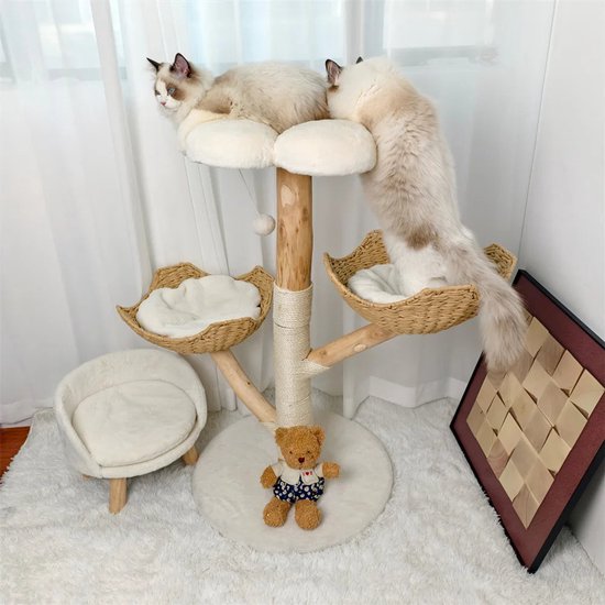 Kattenkrabpaal – Krabmeubel – Kattenpaal – Speelpaal – Natuurlijk ...