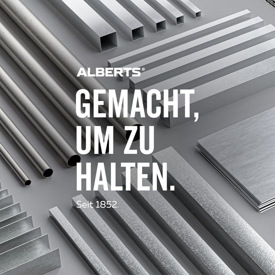 GAH-Alberts U-profiel 1.000 x 20 x 10 x 1.5 mm RVS | bol