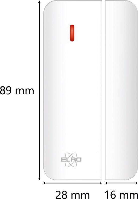 ELRO AS98MA Deur-/Raamsensor t.b.v. ELRO AS98S Home2 Alarmsysteem | bol