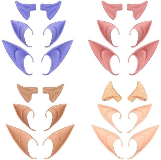 TRANKIELO® - Premium Latex Elf Oren – Feestelijke Cosplay Accessoires ...