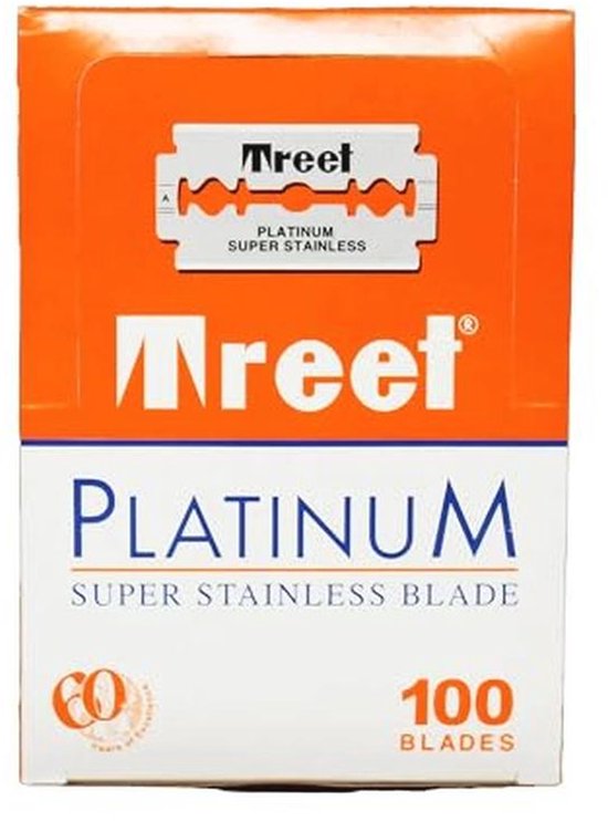 100 Platinum scheermesjes voor een comfortabele scheerbeurt | bol