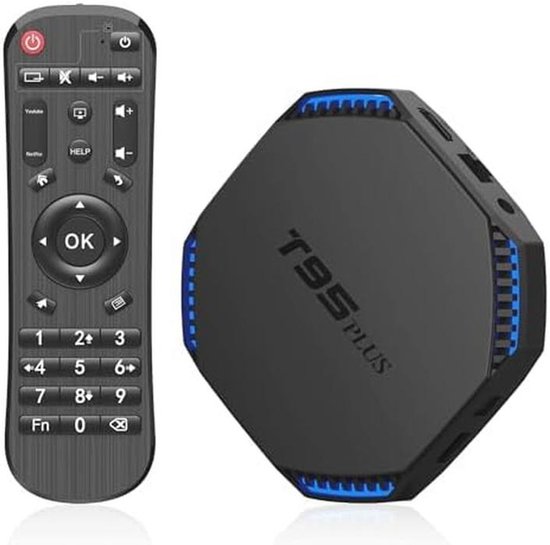 Android 11 Smart TV Box met 4 GB RAM en 32 GB ROM, 8K HD Ondersteuning ...