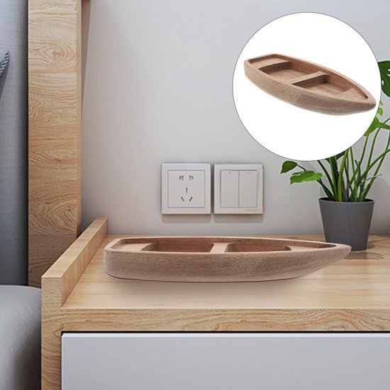Houten Boot Model Knutselpakket - Onbewerkt Hout voor Decoratie en DIY ...