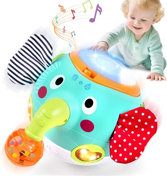 Elephant Toy, Crawling Toy, from 6 Months, Baby Music Toy | bol