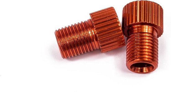 Fietsventiel Adapter: Dunlop (DV) en Presta (SV) naar Autopomp (AV ...