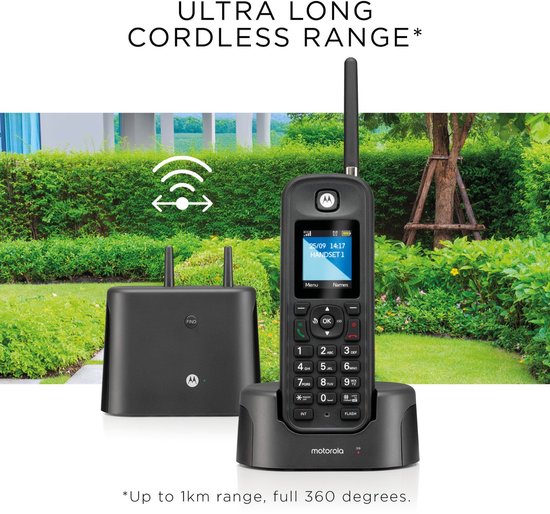Motorola Voice O202 Pakket draadloze telefoons Professioneel bereik tot ...