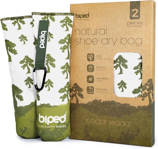 Natuurlijke Cederhouten Schoenendrogers – Vocht- en Geurabsorberend ...