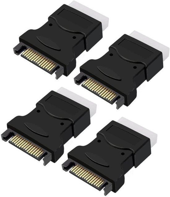 Cosensi - Voedingsadapter SATA 15Pin naar IDE male met IDE grote 4Pin ...