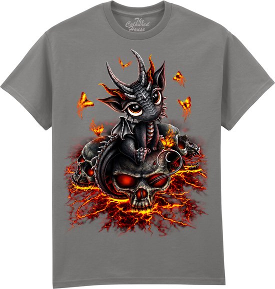 Draak Descendent Of The Volcano The Coloured House T-shirt L | bol