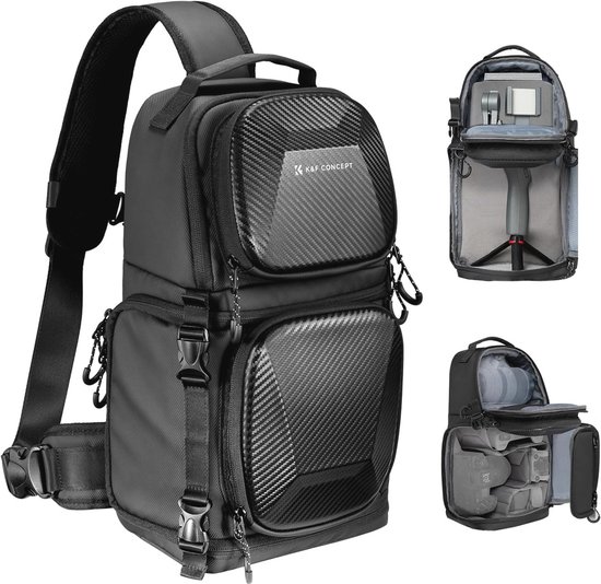 Hardshell Camera Sling Bag for Photographers - Waterproof Crossbody ...