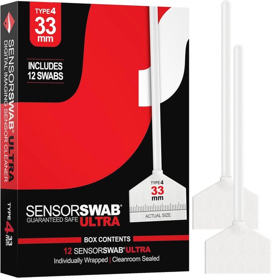 Sensor Swabs 33mm voor Digitale Beeldsensor Reiniging – Professionele ...