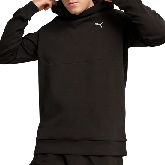 Sweat à capuche Puma Tech en noir. | bol