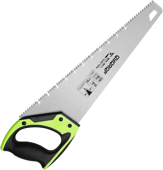 Ergonomische houten handzaag met antislip handvat - 45 cm | bol