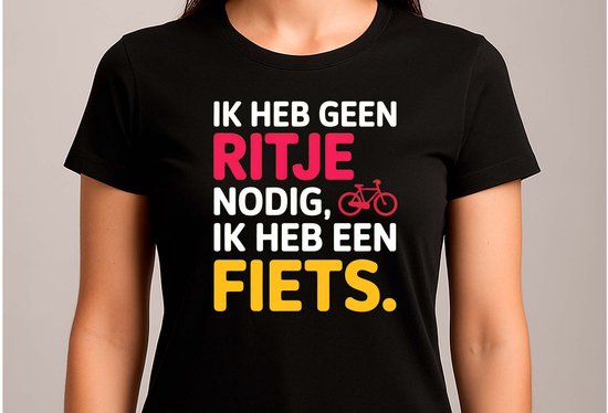 Ritje Fiets - T Shirt - Funny - Sarcasm - VrolijkKerstfeest - Kerstmis ...