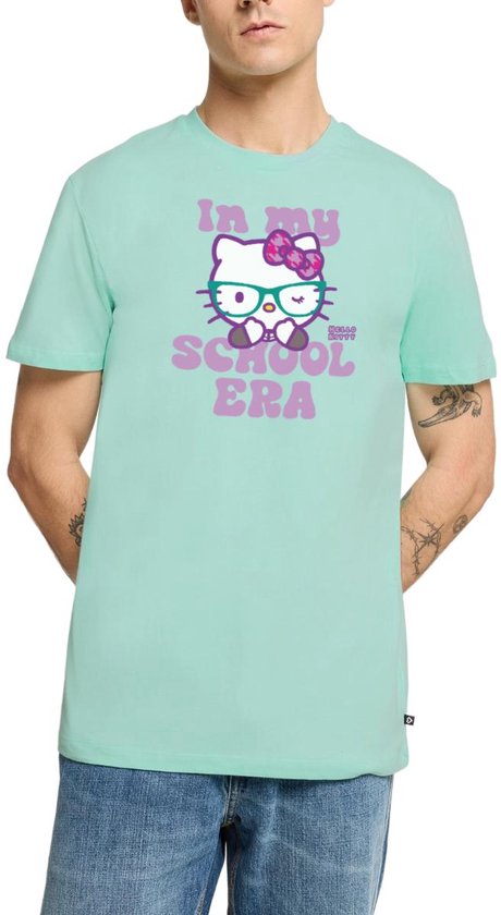 Hello Kitty Met Bril In My School Era Premium T Shirt Heren | bol