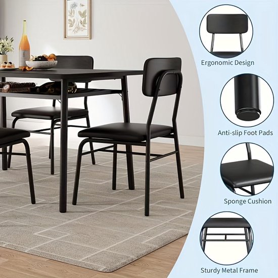 Eetkamerset – Eettafelset – Eetkamermeubels – Diningset – Keukenmeubel ...