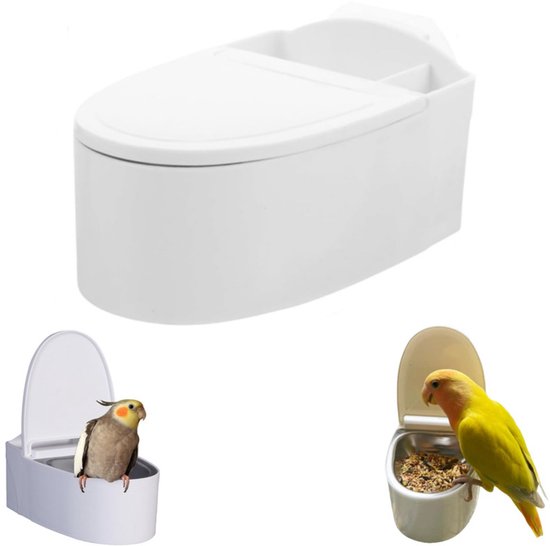 1 stuk - Wandgemonteerd vogeltoilet - Sticky Cage Feeder ...