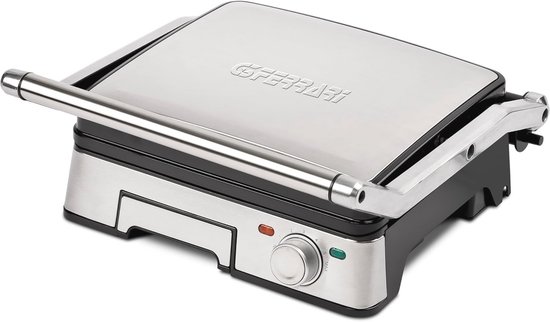 Elektrische Grillpan met Antiaanbaklaag voor Thuis Bereiden van Vlees ...