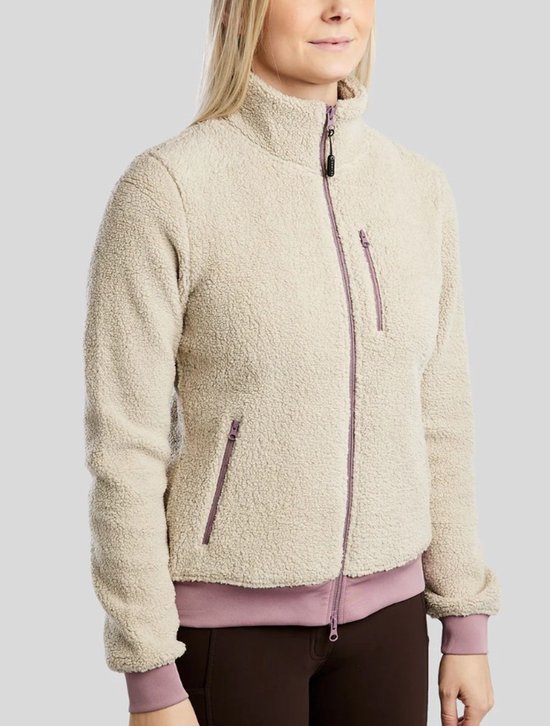 MONTAR MOEBBA TEDDY PILE JACKET Middenroze | bol
