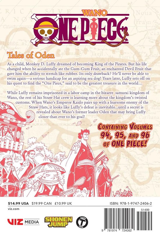 One Piece Manga Omnibus Deel 32: Bevat Delen 94, 95 & 96 | bol
