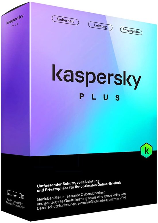 Kaspersky Plus - 1 Apparaat 1 jaar - Download | bol