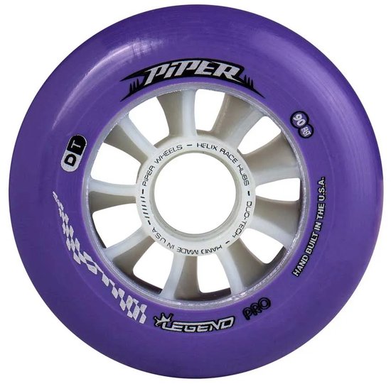 Piper Wheels Legend Pro Fast Schaatswielen 8 Eenheden Zilver 110 mm | bol