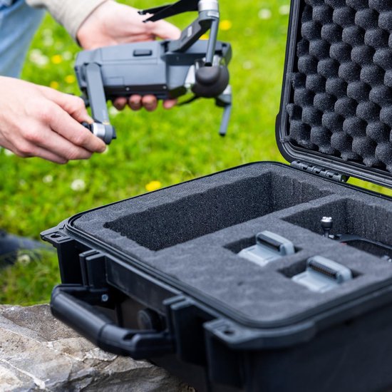 Famanu – Rasterschuim kofferinzet – 345 x 275 mm – beschermend schuim ...