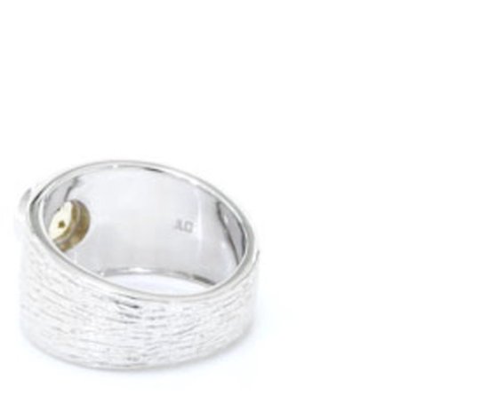 Ring van geel beryl platina geplateerd zilver | bol