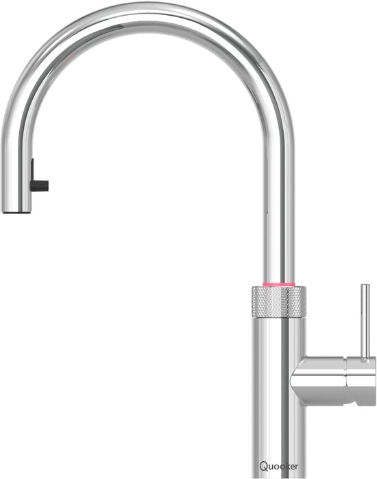 Quooker Flex Round Roestvrij staal | Kokendwaterkraan | Flexibele ...