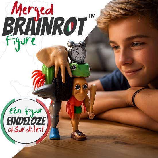 Italian Brainrot™ Merged Figure - Core Edition - (+2 Gratis Mystery ...