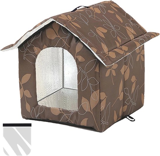 Winterbestendig en Waterdicht Kattenhuis voor Buiten met Afneembaar ...