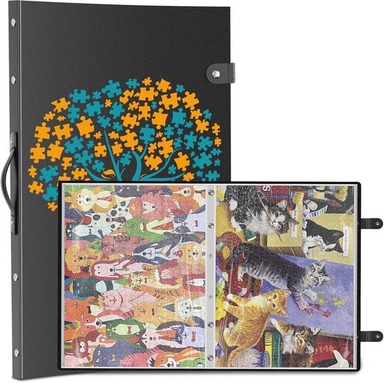 Puzzelmap voor 1000 Stukken met 24 HD-Vakken – Ideaal voor ...