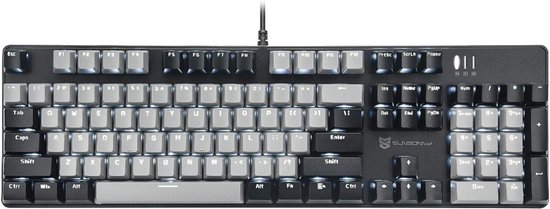 Mechanisch Gaming Toetsenbord Bedraad Backlit 104 Toetsen US Layout | bol