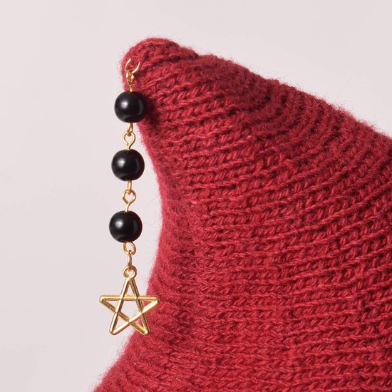 Vrouwen Vilten Wollen Heksenhoed met Gears - Halloween Wizard Cap | bol