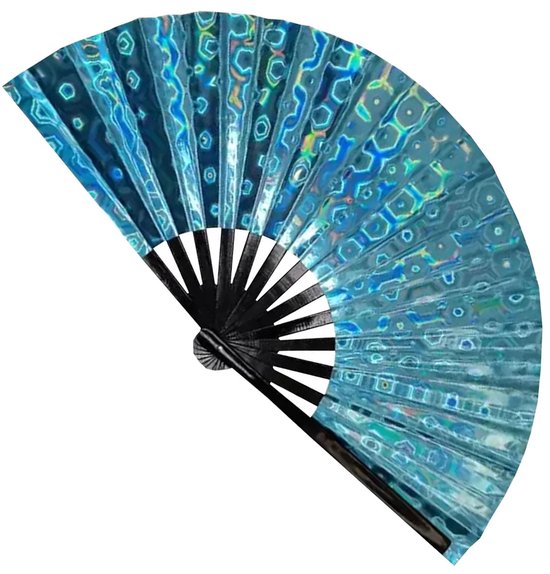 Holografische Handwaaier – xxl Rave Waaier voor Mannen en Vrouwen ...