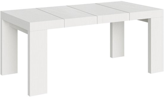 Roxell Premium uitschuifbare tafel 140/244x90 cm wit essen | bol