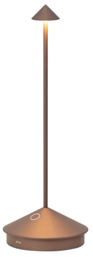 Pina Pro Bronze LED tafellamp, oplaadbaar en dimbaar - 2,2W, 2200-2700 ...