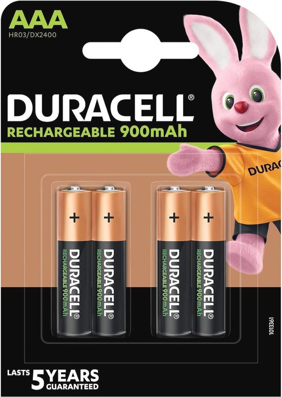 Oplaadbare Micro Accu AAA (HR03) 1,2 V 800 mAh - 4-pack | bol