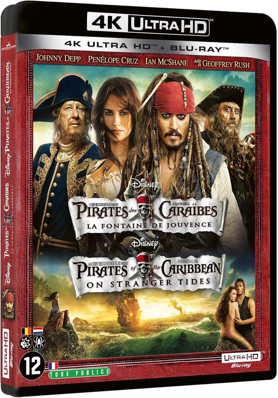 Pirates of the Caribbean: On Stranger Tides 4K Blu-ray | bol
