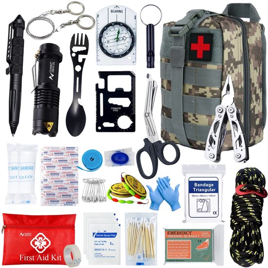 ACEP Noodpakket - Survival kit - EHBO Kit - Noodpakket voor thuis ...