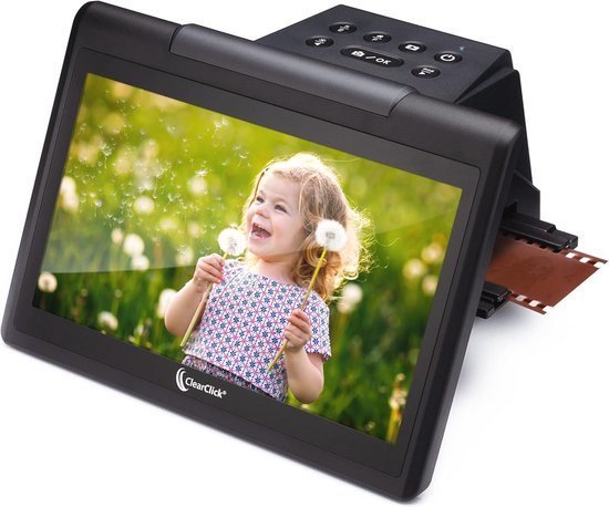 22MP Film- en Diesscanner met 7-inch LCD Scherm - Digitaliseer Oud ...